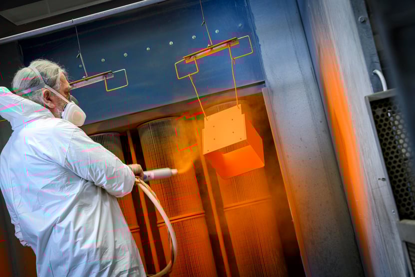 Powder Coating & Screen Printing for Sheet Metal Applications